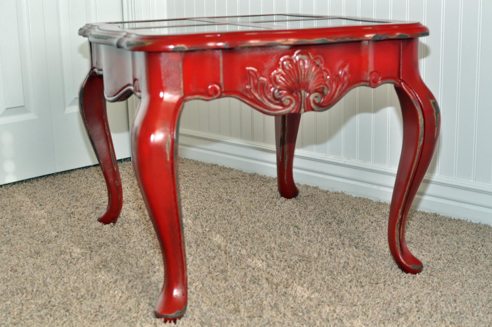{Cleverly Crafty}: {RED} End TABLE