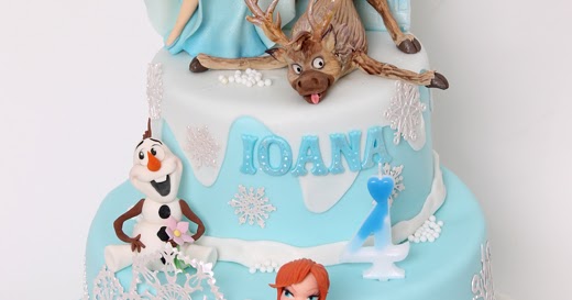 Torturi de vis: Tort Frozen pentru Ioana