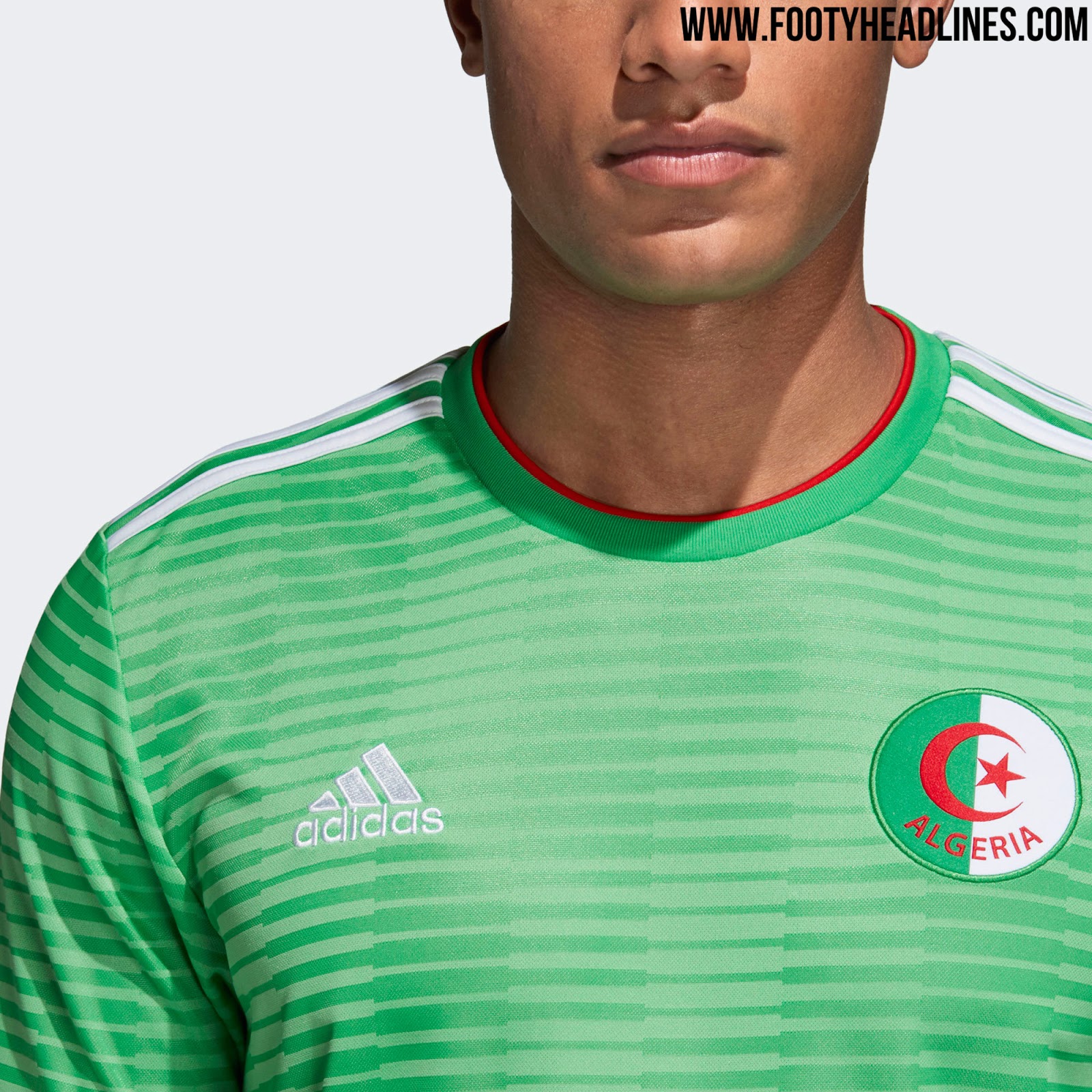 Adidas Algeria 2018 Home Kit Released + Away Kit Leaked - Footy Headlines