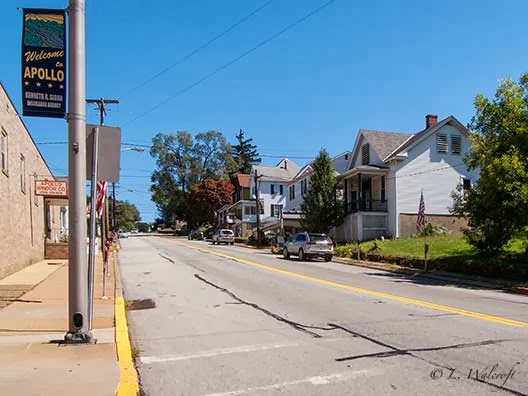 The View from Squirrel Ridge: Downtown Apollo, PA