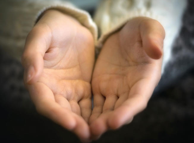 Father Julian's Blog: Clenched Fist and Open Hand