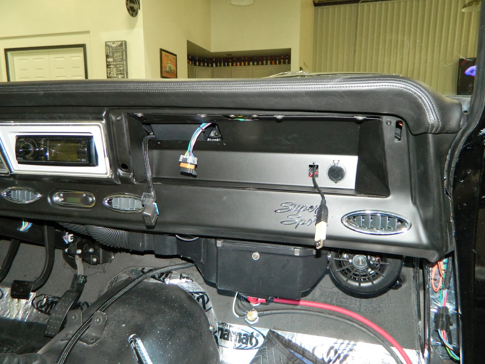 '67 Nova Project: Final Assembly - Glove Box (January 13, 2014)