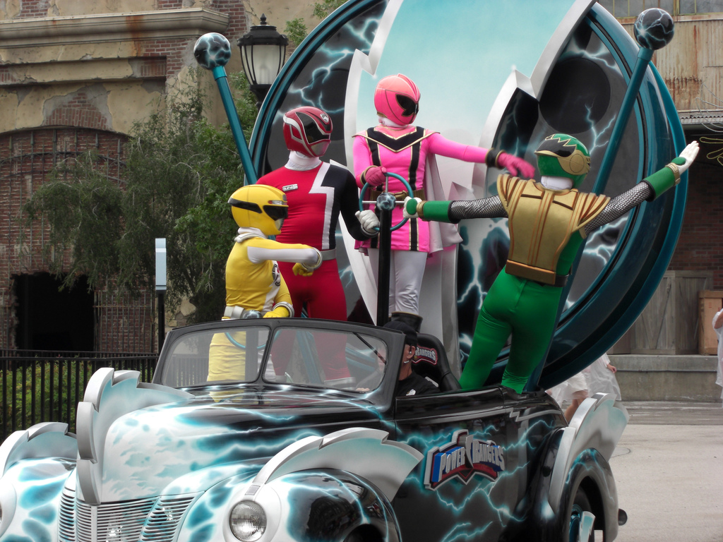 Henshin Grid: Just Ideas: Possible Power Rangers Theme Park Attractions?