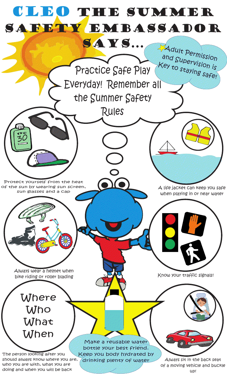 Cleo's Spring and Summer Safety Workshop for K-3