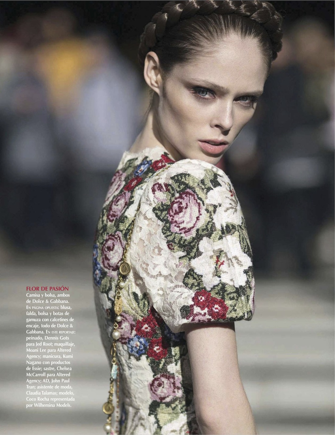 gracia urbana: coco rocha by dewey nicks for vogue mexico december 2012 ...