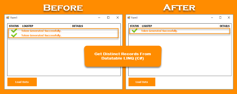 Get Distinct Records From Datatable Using Linq C Codingvila