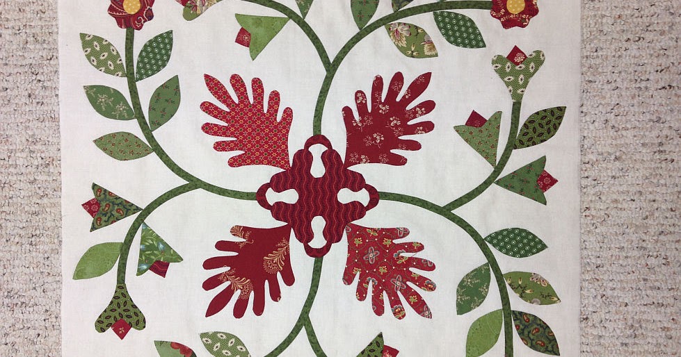 Mrs Sew n' sew: Radical Rose and Reel block #2