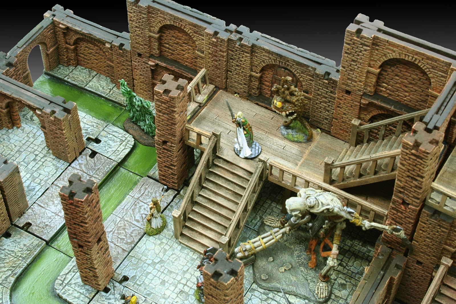 D&D 3D modular dungeons