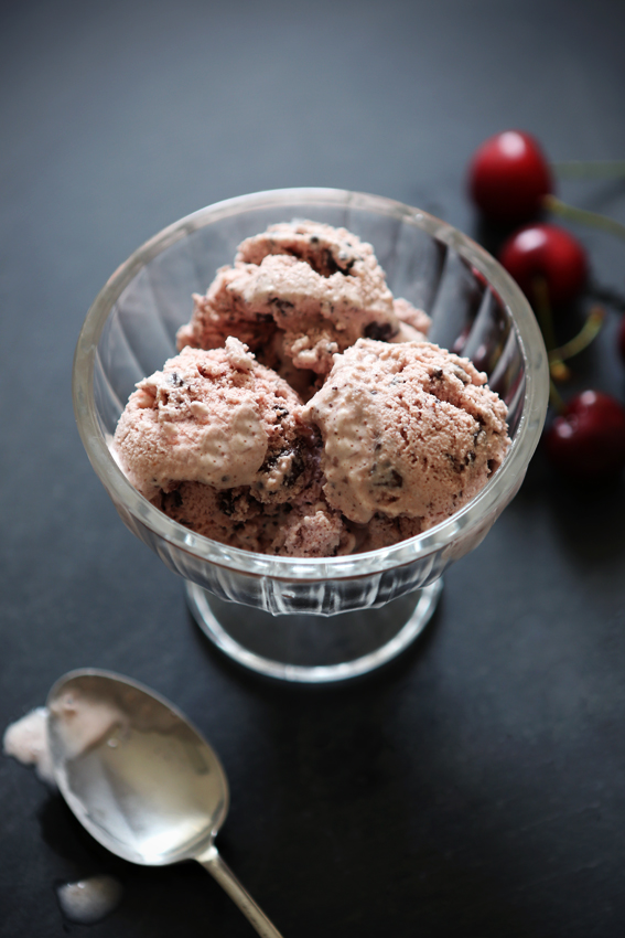 Kentish Cherry & Dark Chocolate Ice-Cream - Breakfast by the sea ...
