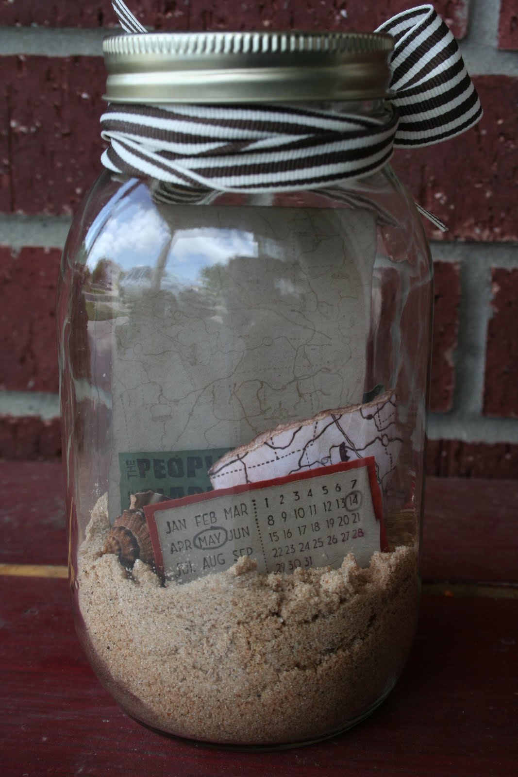 Beach Jar Frame - Pink Buckaroo Designs