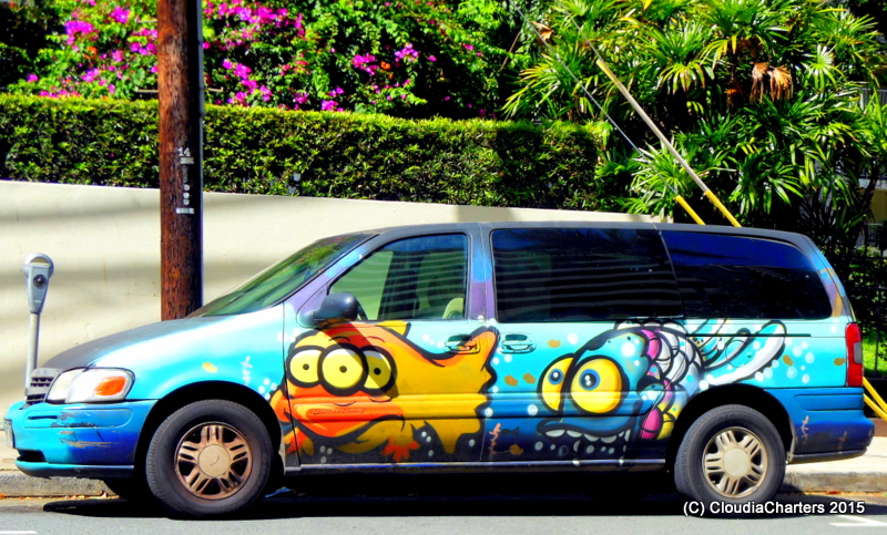 Comfort Spiral: Mural Fish Van