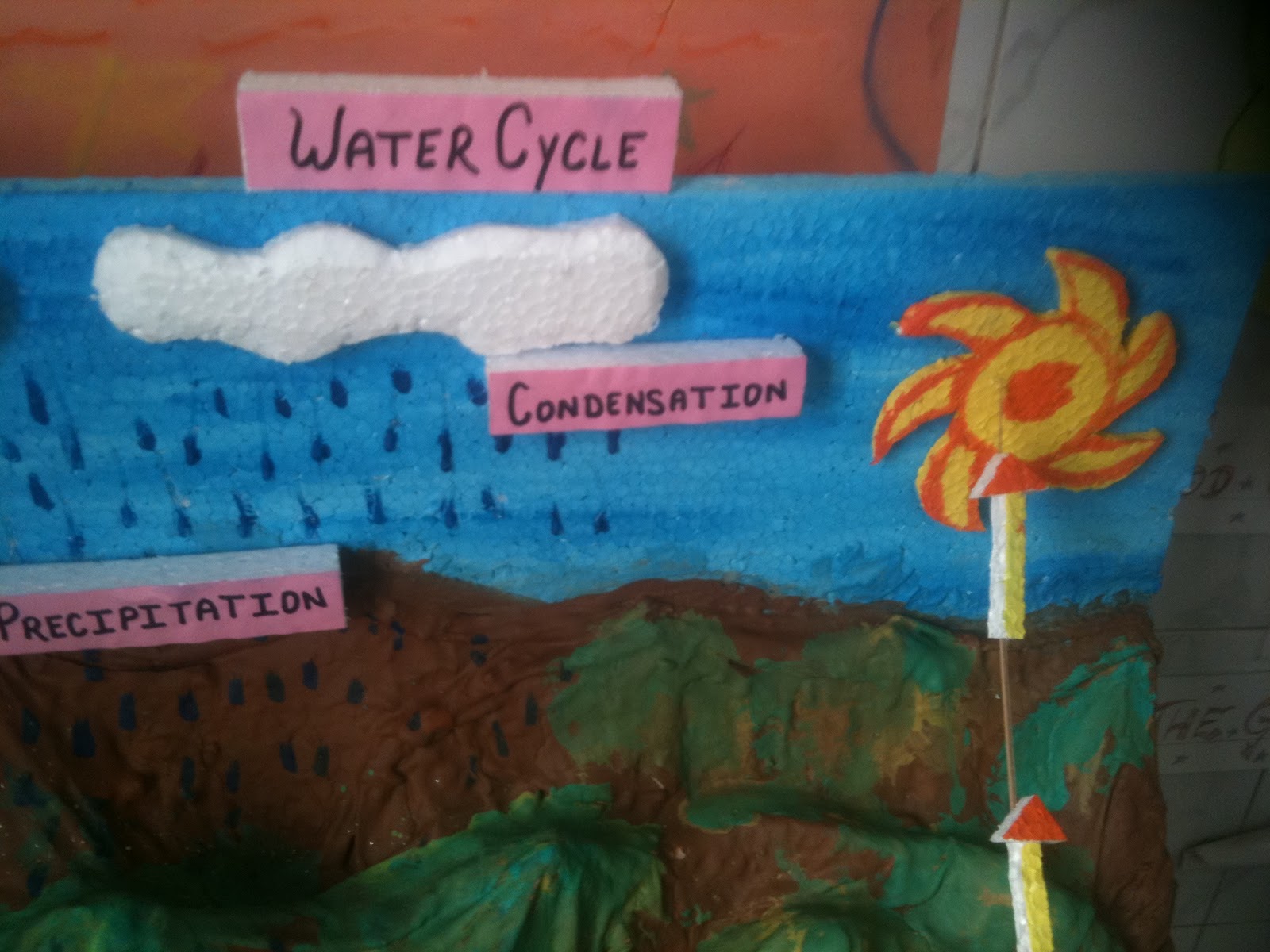 Bbps (Bal Bharati Public School), Rohini: Water Cycle by Priya Sagar 6B