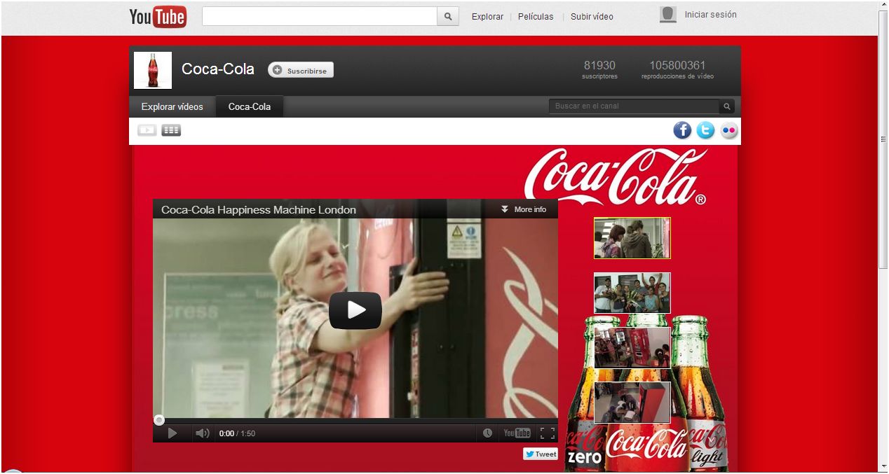 YO SOY FCOM: Análisis de la estrategia en medios sociales de coca cola