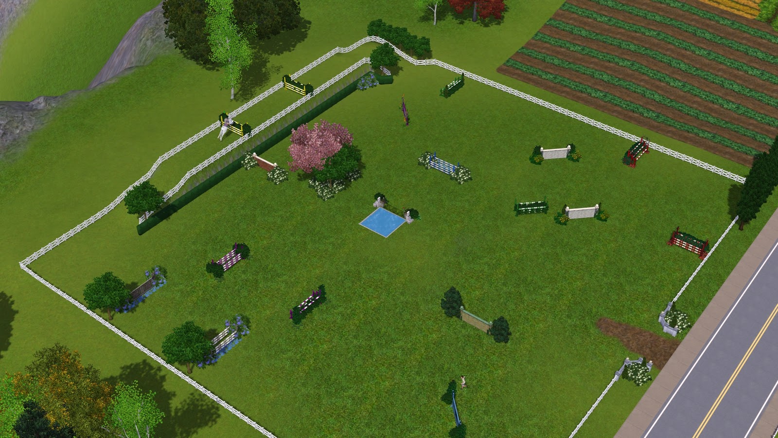 Stone Hollow Farm Sims: Real Estate: Grand Prix Field