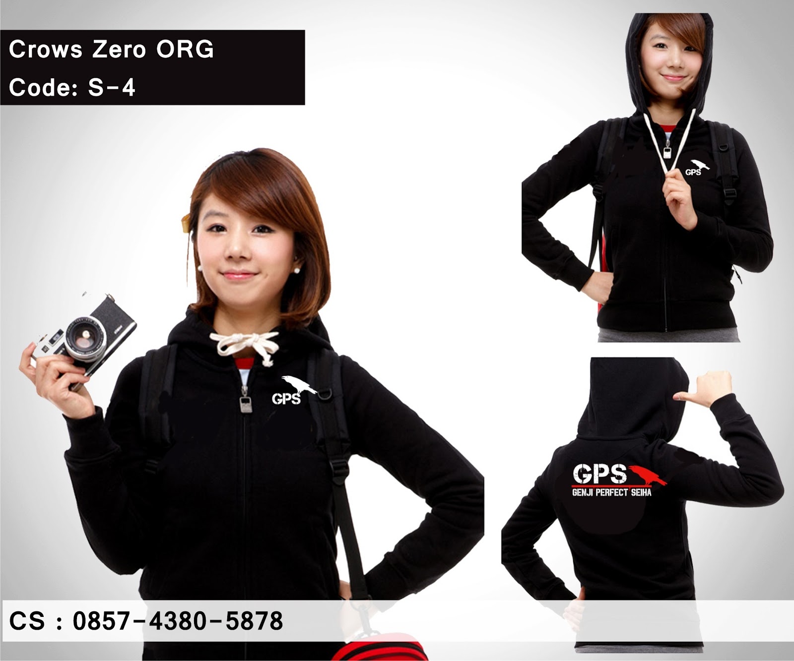 Crows Zero Online Shop: Jaket Crows Zero – GPS Genji Perfect Seiha (Girl Version) S-4
