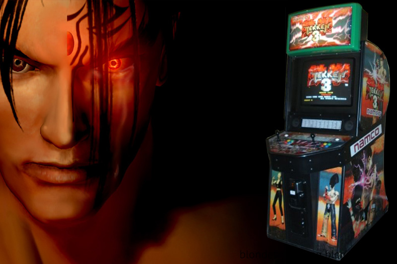 Nina Williams Tekken 3 Arcade Decal | blonde bomb - Tekken's Nina Williams