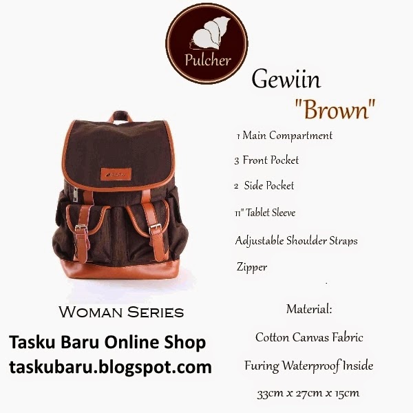 Harga Tas Export Sekolah 2015 Terbaru - Gewiin Women Brown