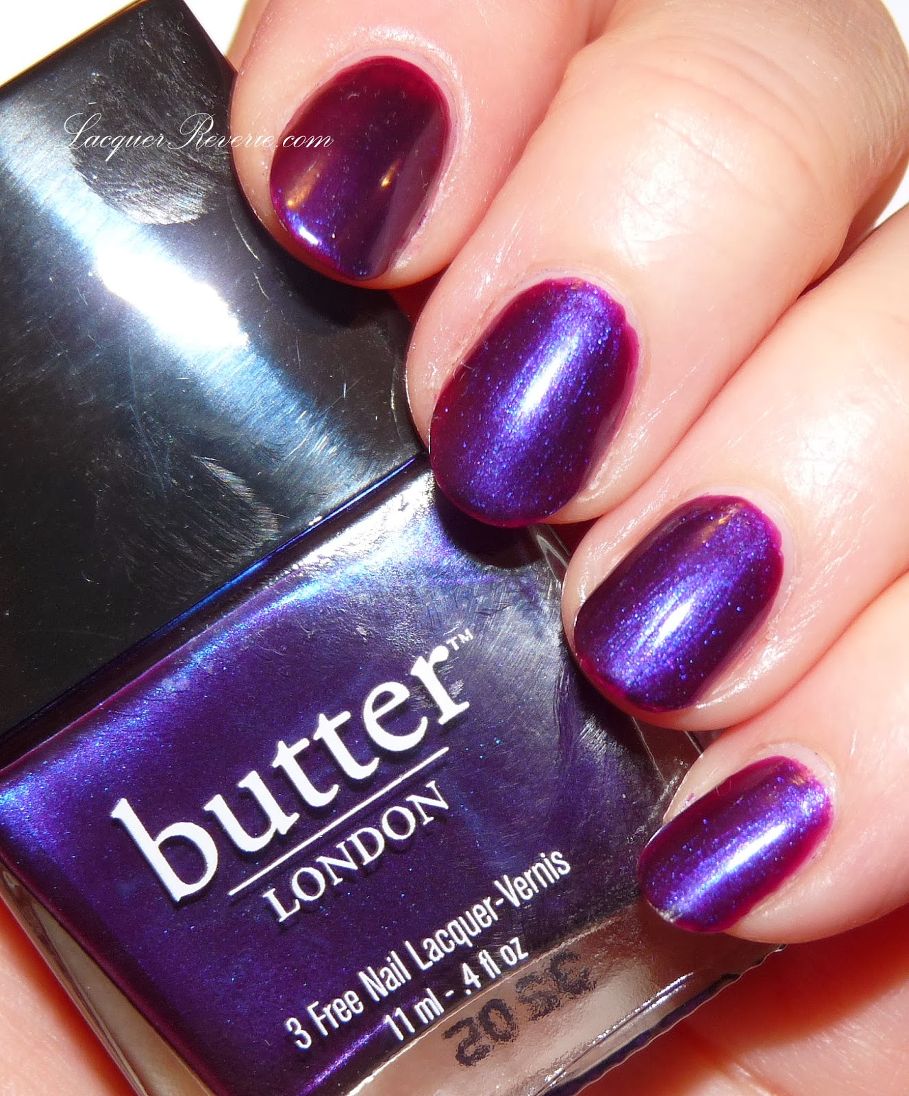 Lacquer Reverie: Plum Pretty!! butter LONDON Prince's Plums