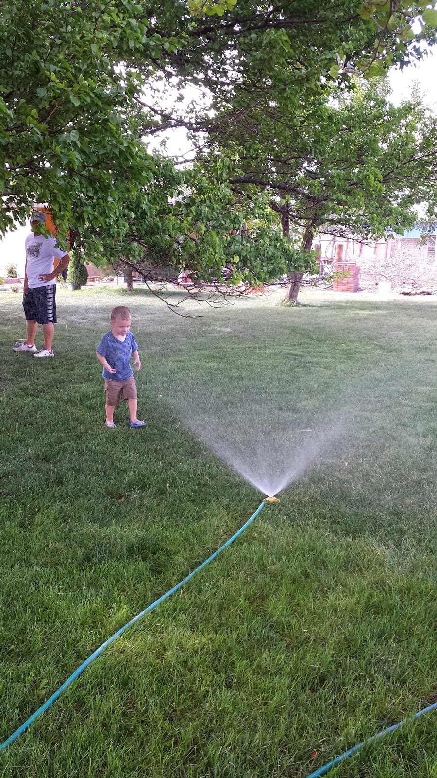 The McKay Jones Family: Sprinkler Fun