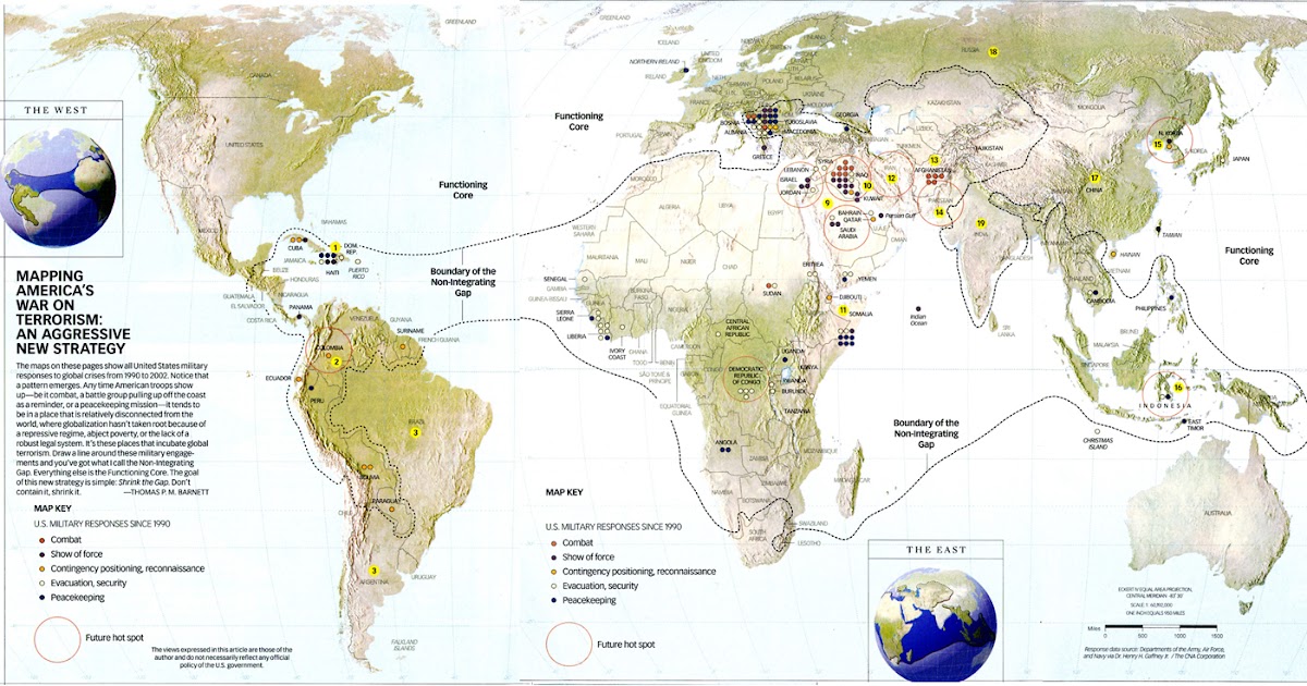 Bilge Tonyukuk Enstitüsü: The Pentagon's New Map - Thomas PM Barnett ...