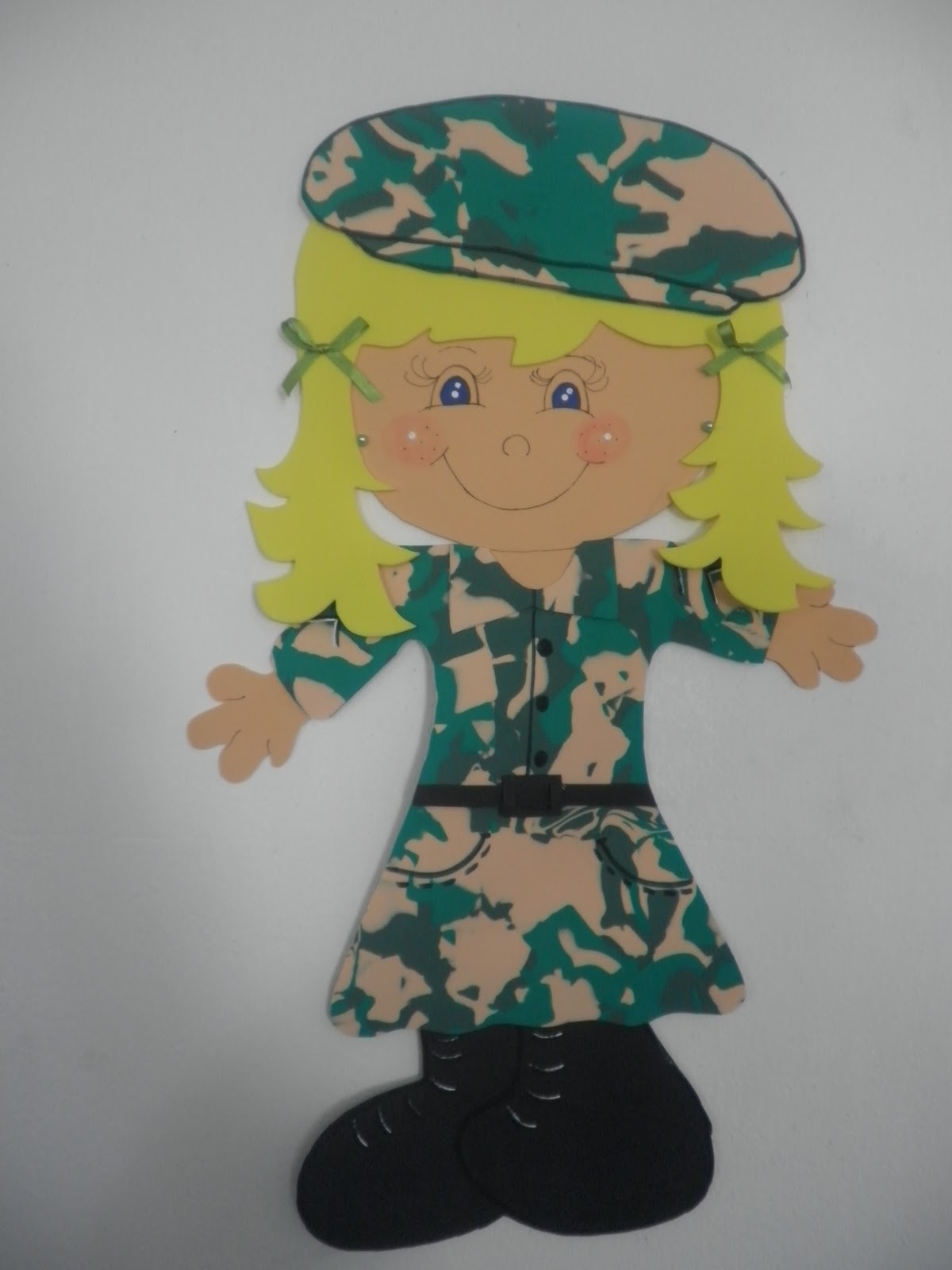 Eu Amo Artesanato: Boneco Soldado em Eva com Molde