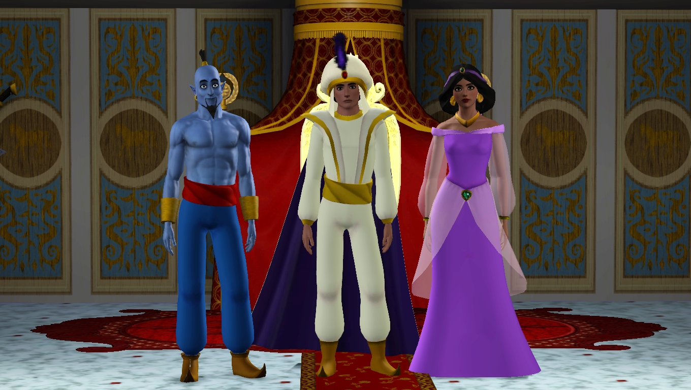 Sil Fantasy: Walt Disney's Aladdin Main Characters