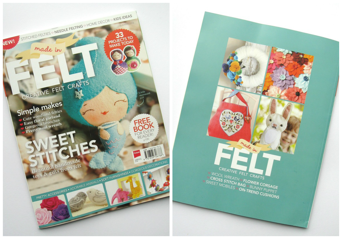 Bugs and Fishes by Lupin: Made in Felt Magazine