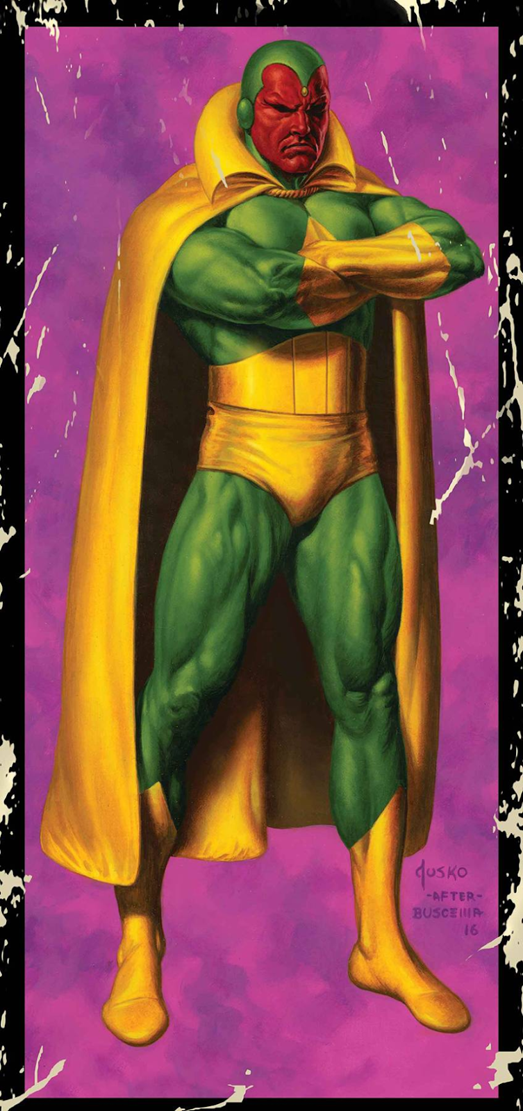 Gaucho Negro RLSH: A Arte Esplendorosa de Joe Jusko