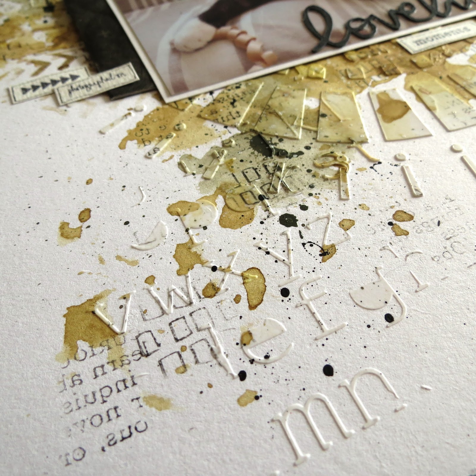 Les créations scrap d'Edwige Verrière: Challenge Spray & Scrap NSD 2016 ...