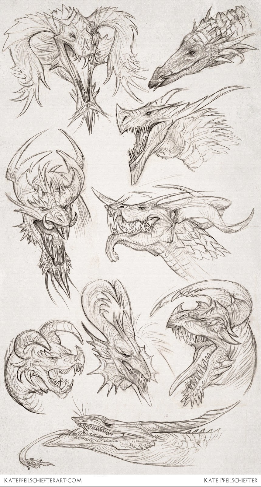 Graphite Dragons: Daily Dragons