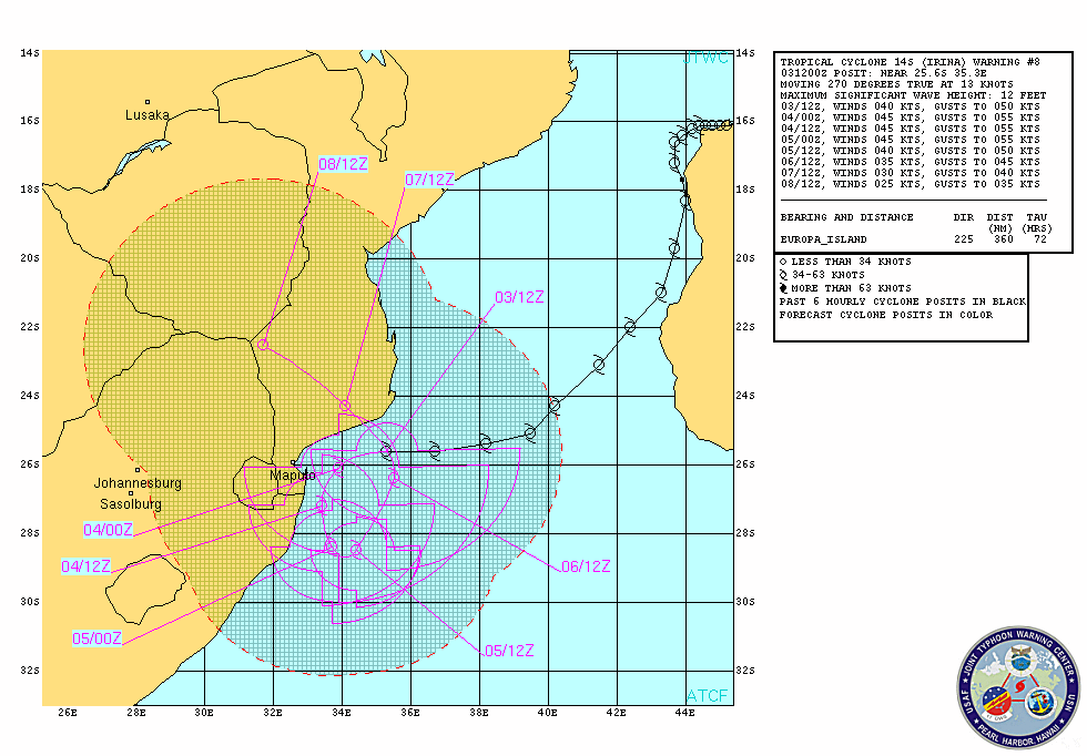 SA Weather and Disaster Observation Service: Cyclone Season 2012 ...