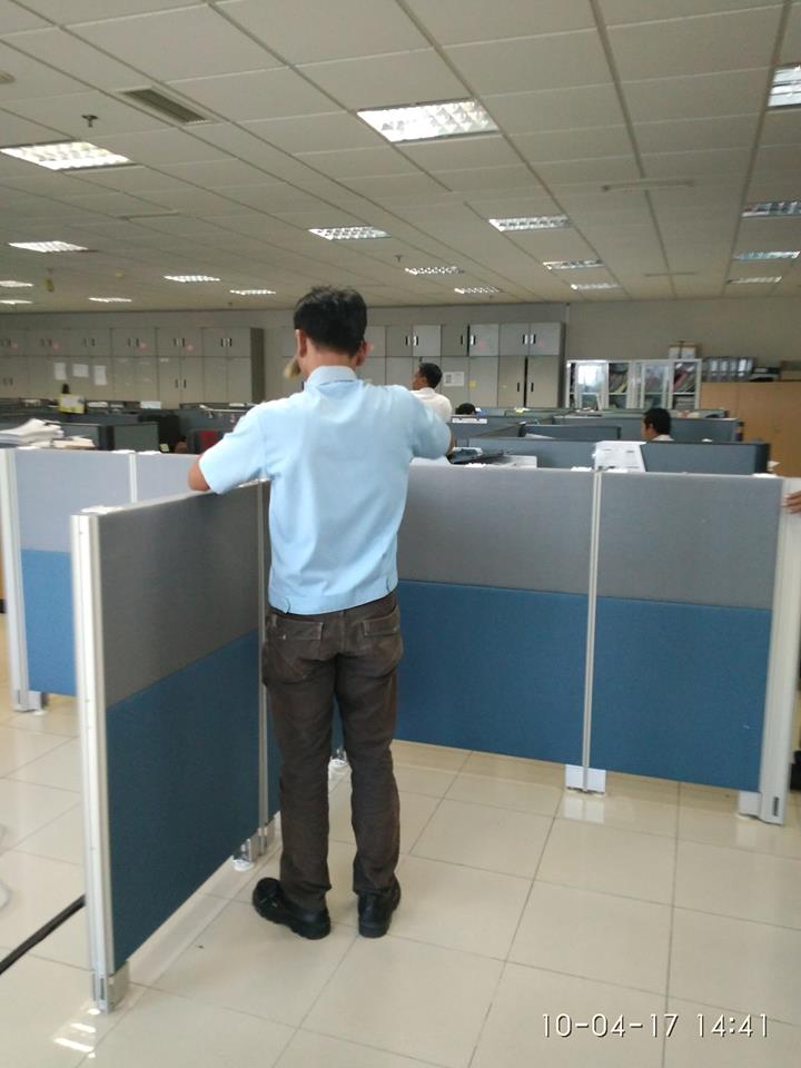 PARTISI/WORKSTATION/CUBICLE KANTOR: WORKSTATION KANTOR MURAH