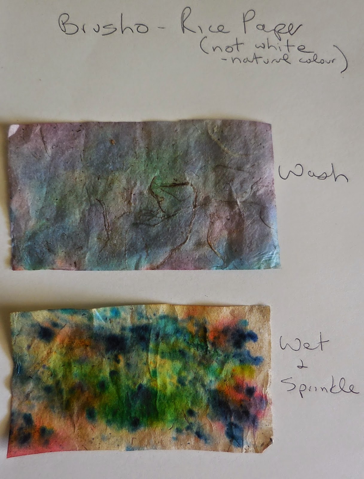 Ink, Paint & Me: Brusho workout!