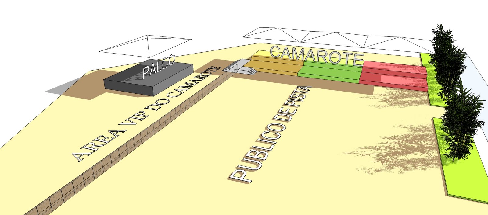 Raça Eventos - Nova Friburgo: Mapa do show