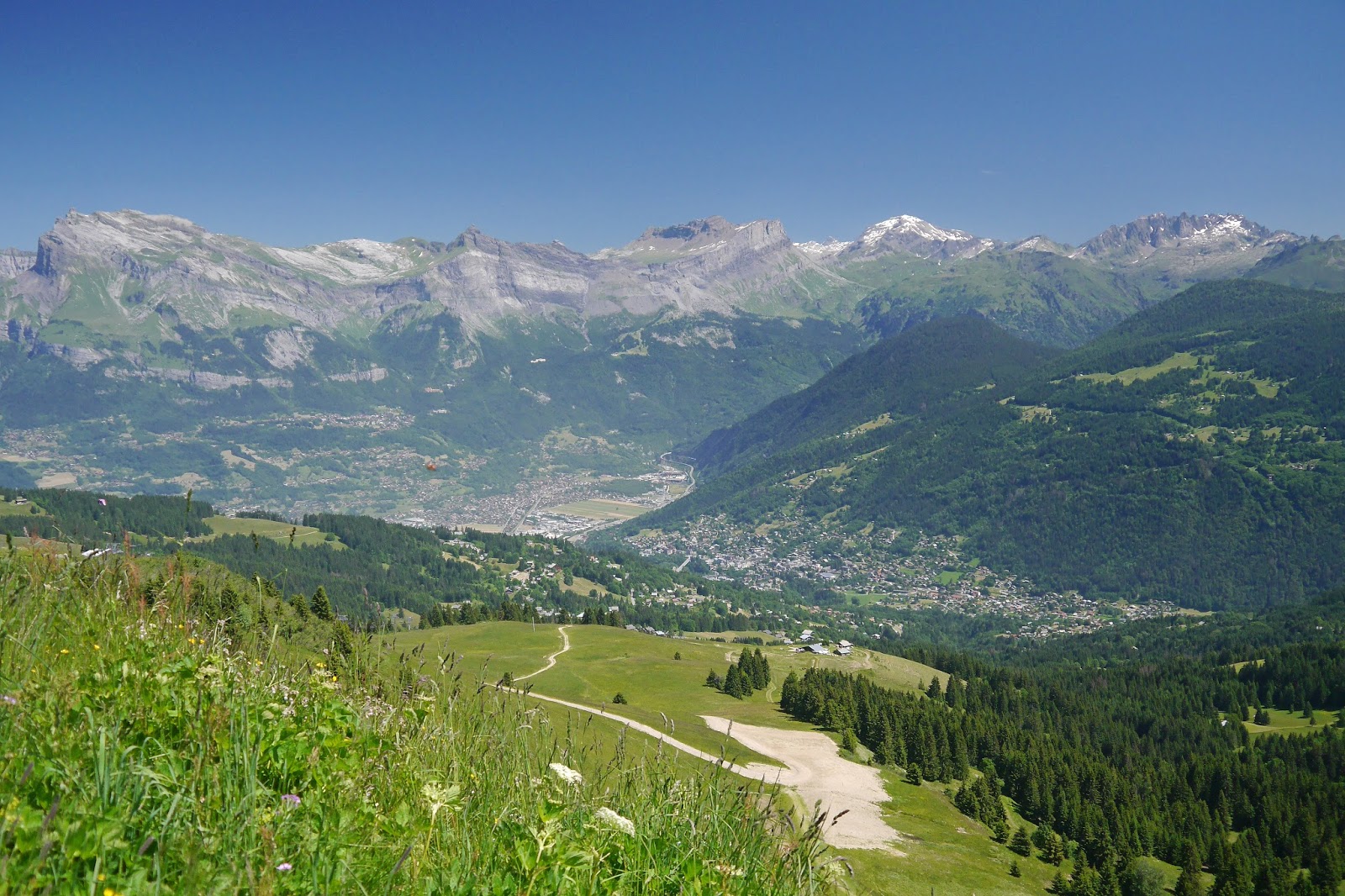 Walking in the country: Le Bettex and Mont D'Arbois