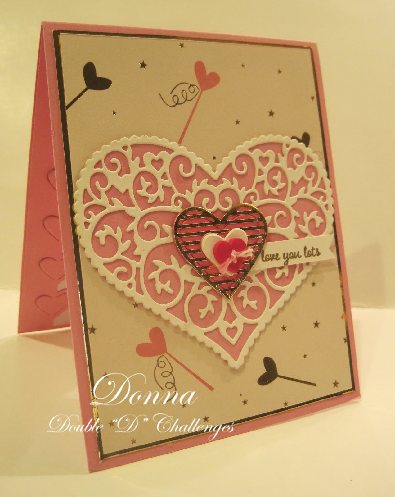 Crafting By The Beach: Double D, Hearts