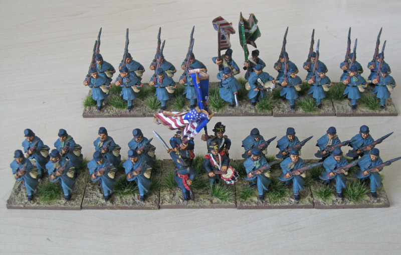 Analogue Hobbies: From RobP: 28mm ACW Irish Brigade & Monks (273 points)