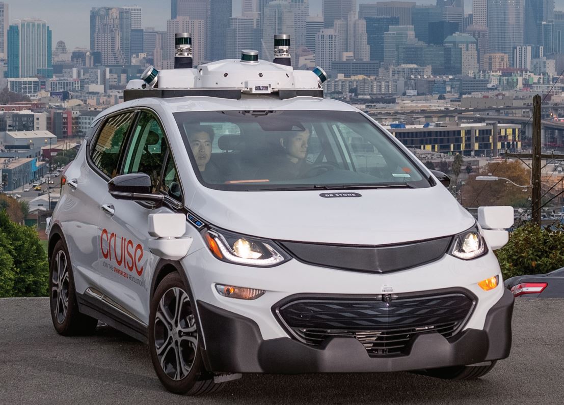 Image Sensors World: GM Self-Driving Car Has 5 LiDARs and 16 Cameras