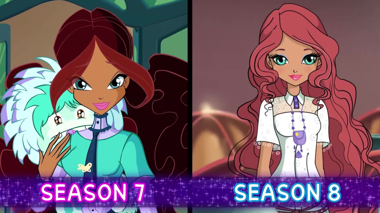 Winx Club fairies evolution from Season 1 to 8 🌟 - Winx Club All