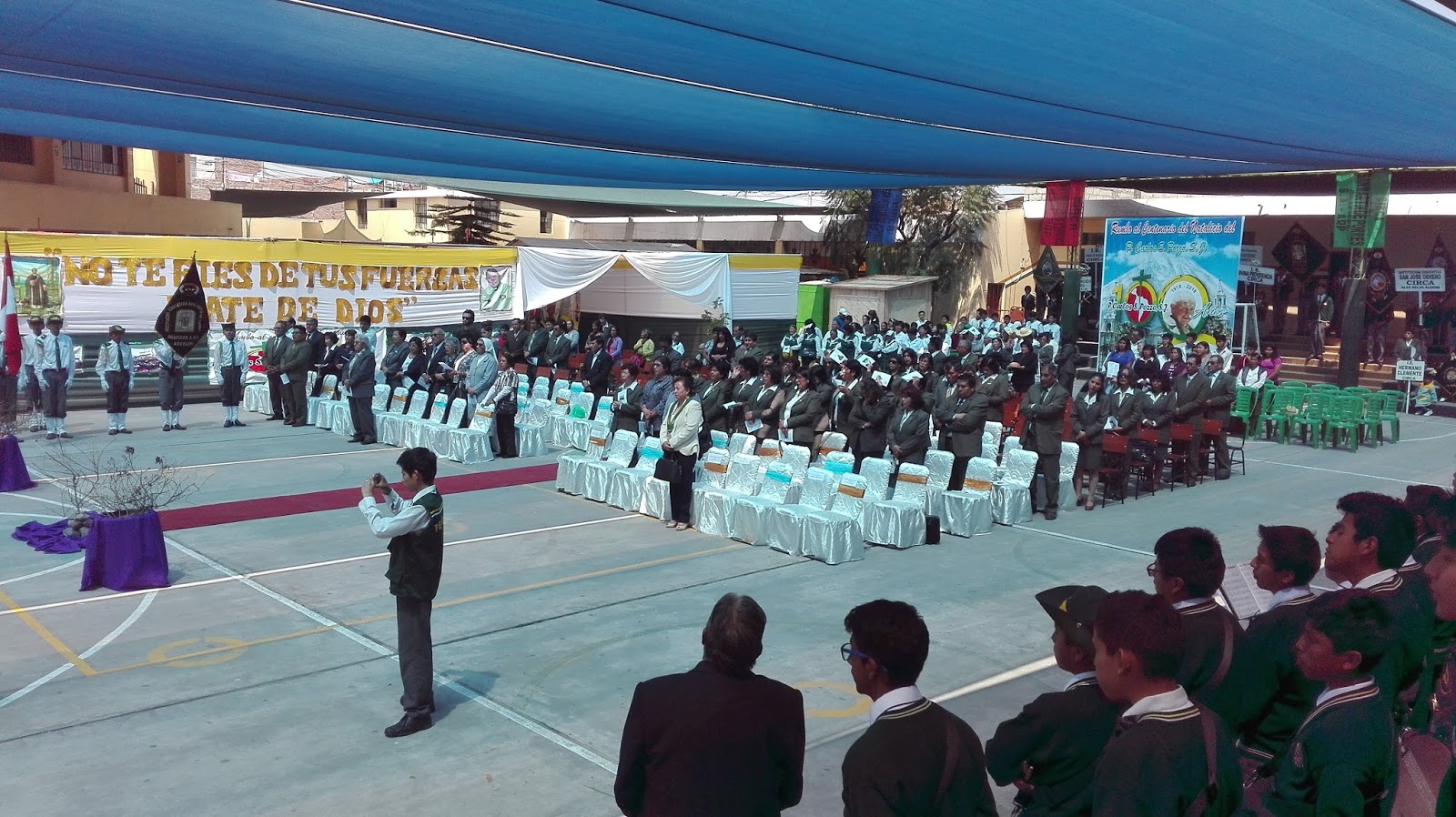 INICIO POR EL CENTENARIO RVDO. PADRE CARLOS POZZO. ~ I.E. San Martín de ...