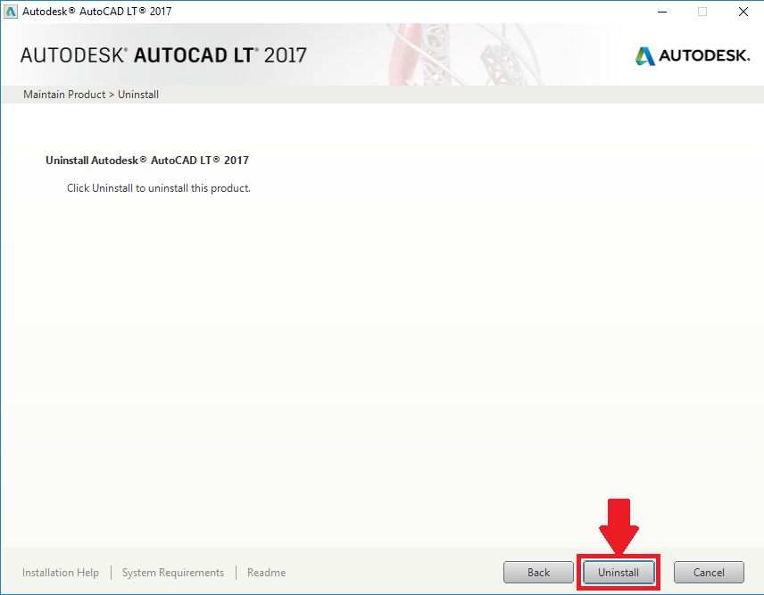 Perform "Clean Uninstall" of AutoDesk Products (Windows ...