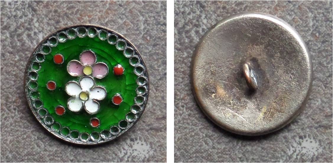 Beadiste: Puzzling Evidence - Japanese Inaba Cloisonne Buttons