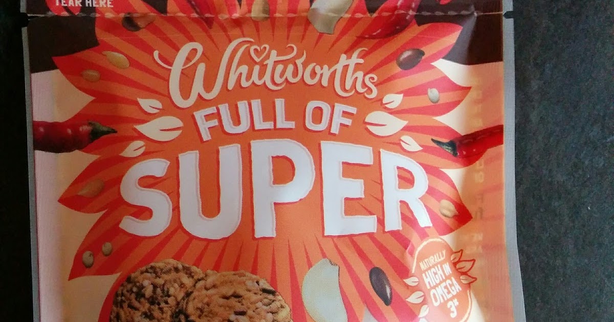 The Excited Eater: Whitworths Full of Super Cayenne Chilli Flaxseed Crisps