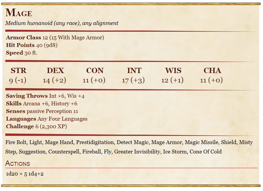 5e Campaign Design Discussion #1: Mages as Enemies-The Curse of the ...