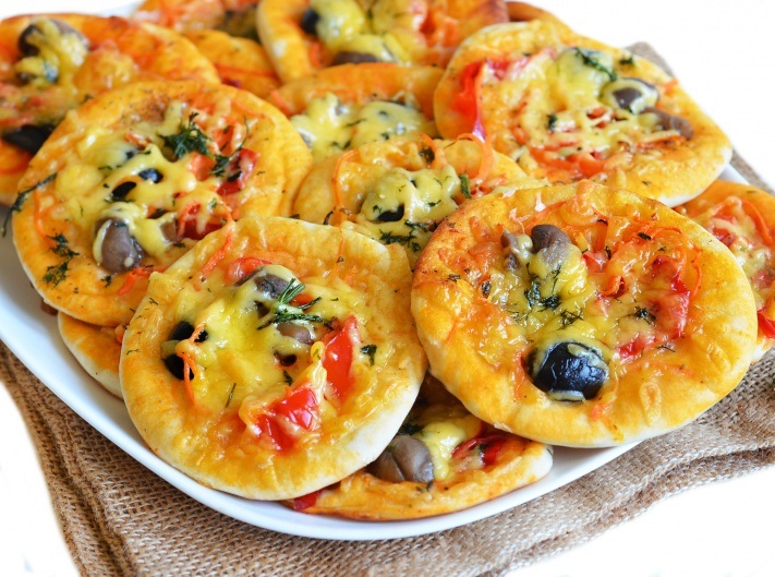 SOS RECETTE: Mini pizzas