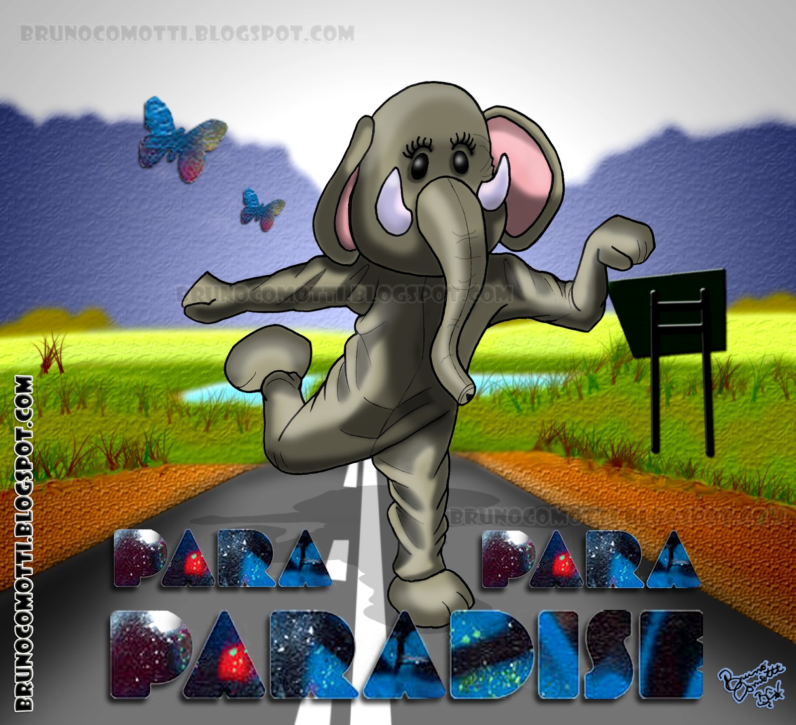 Paradise Coldplay Elephant