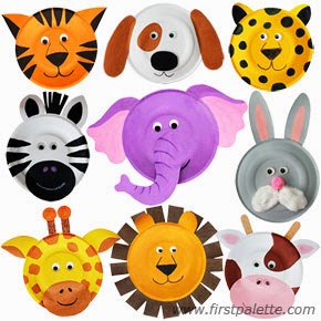 By Your Hands: Kidz Korner - Paper Plate Animals