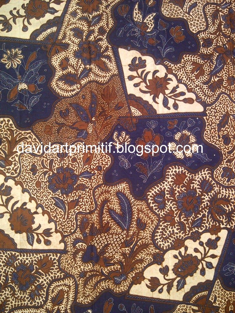Art & Primitif: Batik Tulis Halus motif Tambal Kipas