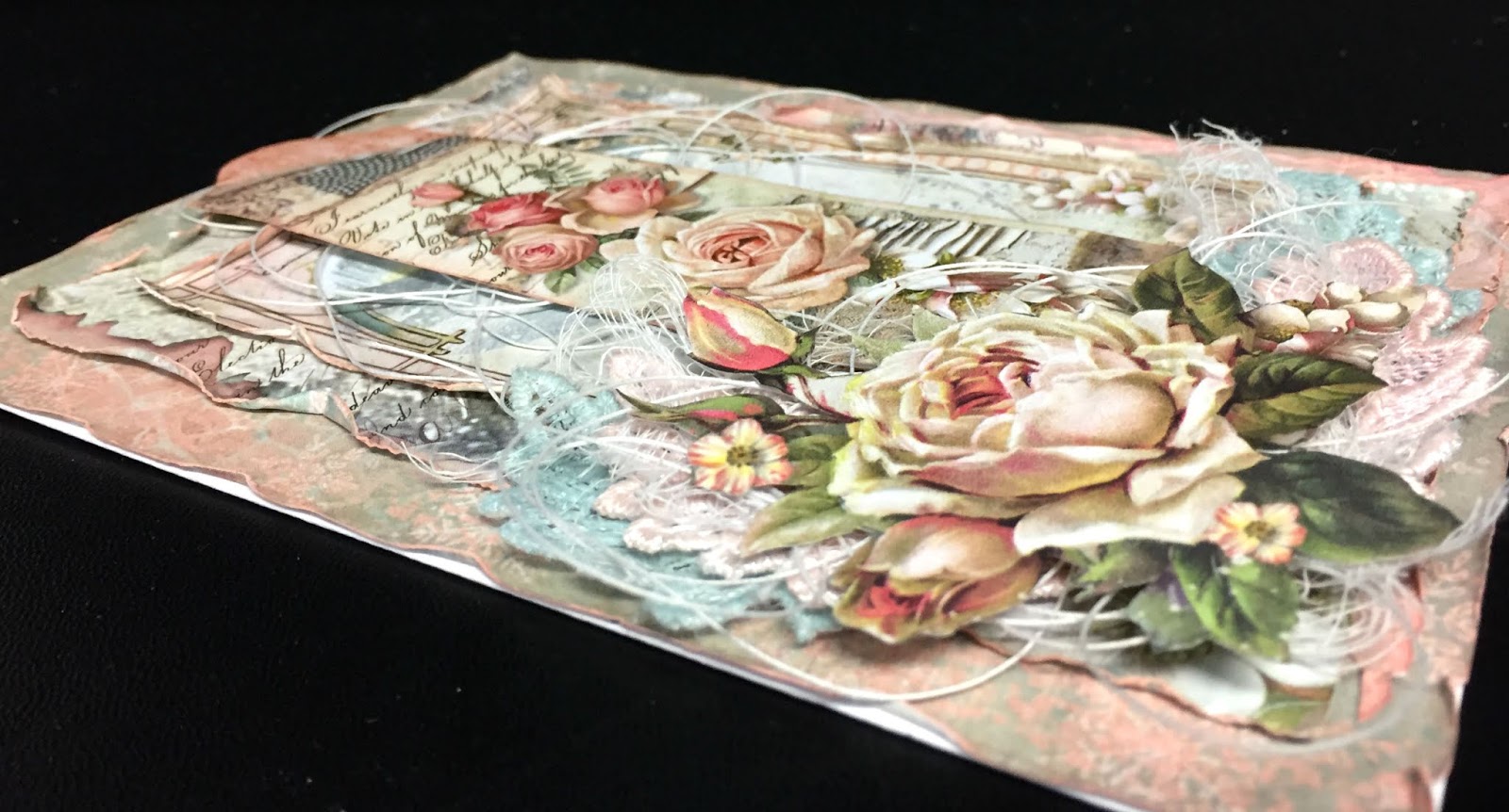 Stamperia Fantasy - Unicorn & Roses Shabby Chic Card Class | Aspiring ...