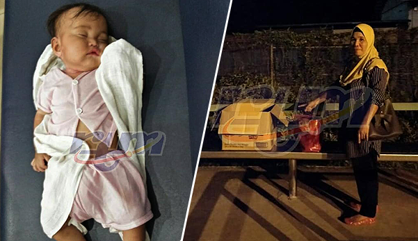 Bayi perempuan 6 bulan ditemui dalam kotak di pondok bas | The Reporter